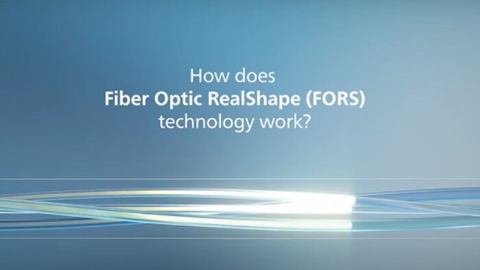 Fiber Optic RealShape (FORS) technology | Healthcare | Philips